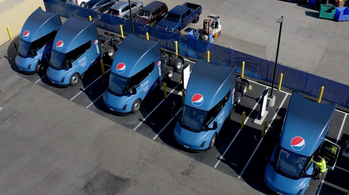 Pepsico Showcases Tesla Semi Trucks' Efficiency in Advancing ...
