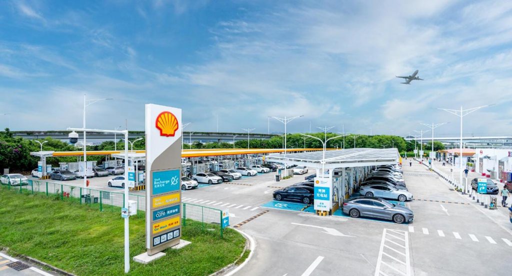 Shell Unveils World's Largest EV Charging Station in China: 3,300 Daily ...