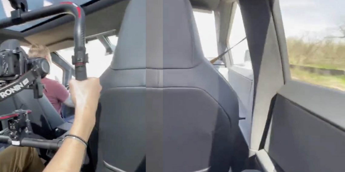 New Video Provides Glimpse of Rear Screen in Upcoming Tesla Cybertruck ...