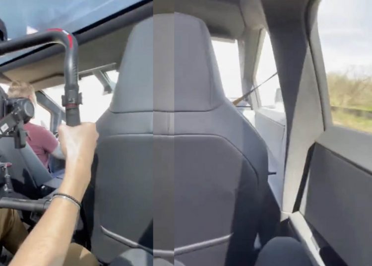 New Video Provides Glimpse of Rear Screen in Upcoming Tesla Cybertruck ...