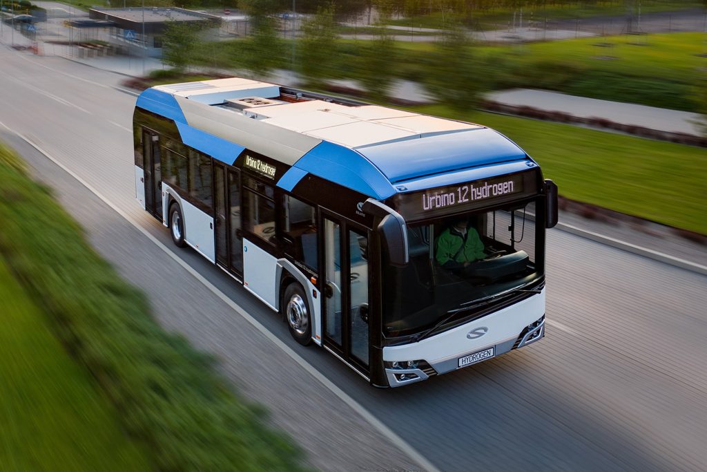 Barcelona's TMB Orders 36 Hydrogen Fuel Cell Buses from Solaris
