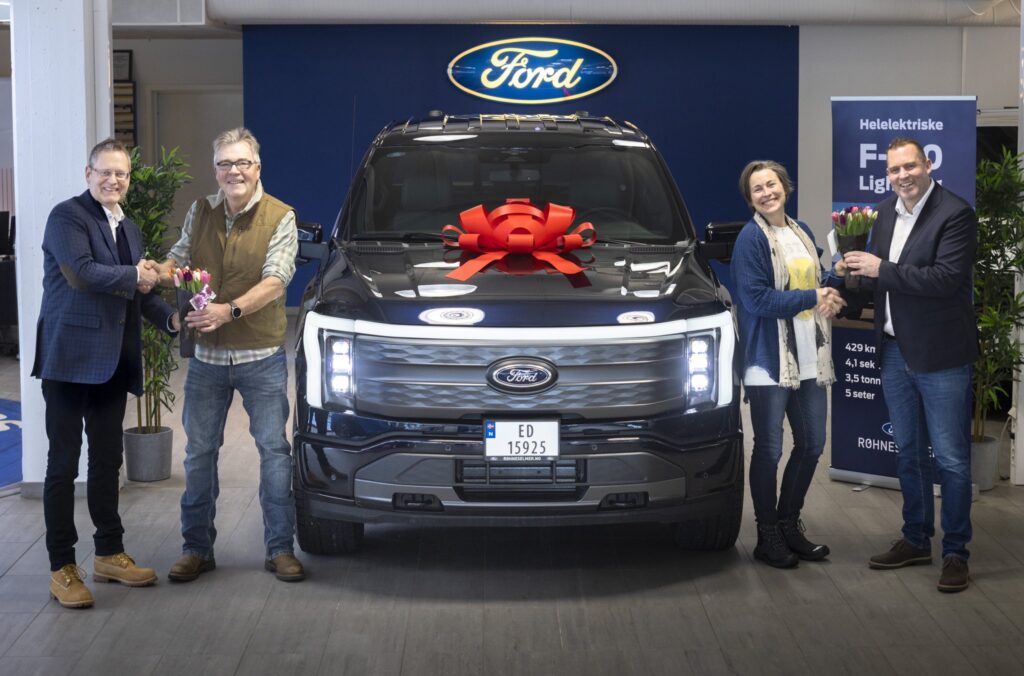 Ford Initiates Deliveries of F-150 Lightning in Europe, Starting with ...