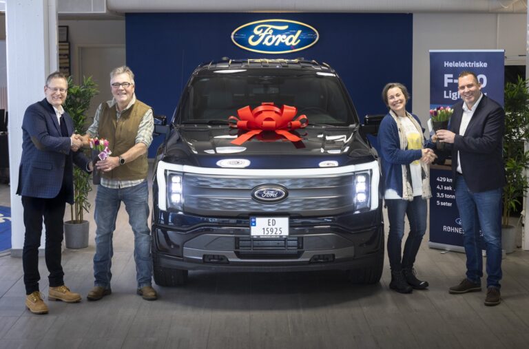 Ford Initiates Deliveries of F-150 Lightning in Europe, Starting with ...