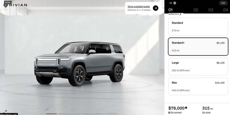 Rivian Introduces Standard Battery Pack and Enhanced Range Option for ...