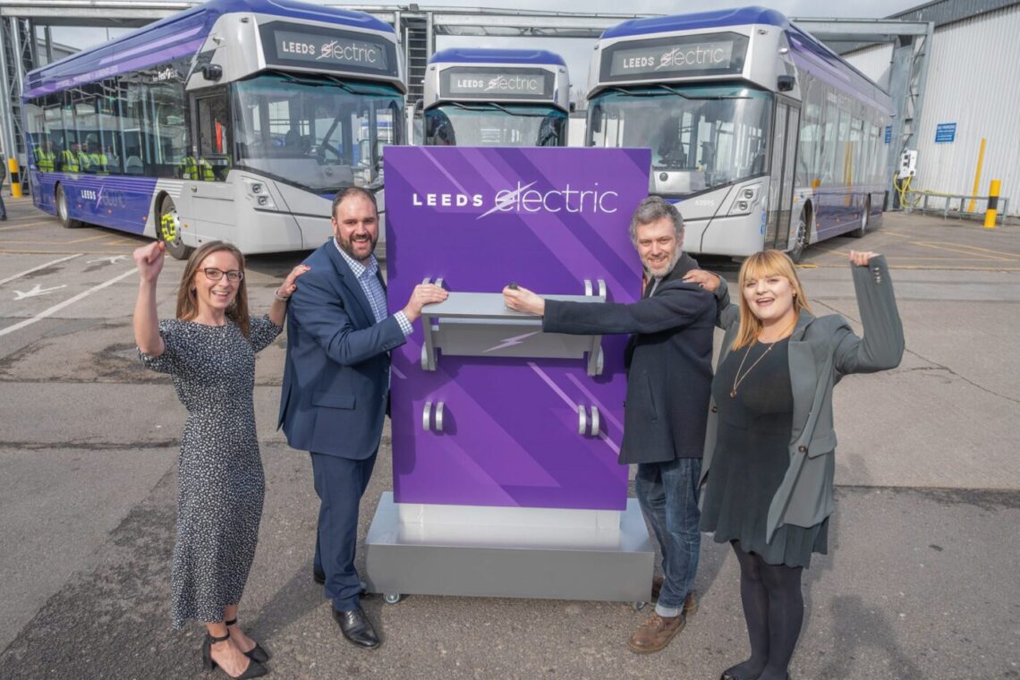 First Bus Introduces 57 Electric Buses to Leeds Fleet