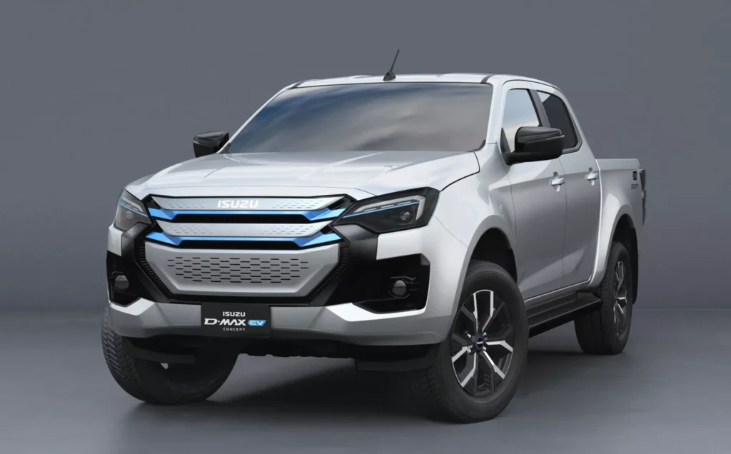 Isuzu Unveils Electric D-Max Pickup with Full Payload and Towing Capacity, Set for 2025 Launch ...