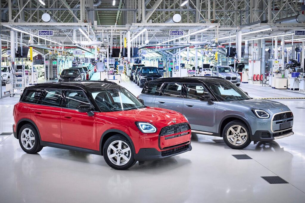 BMW Begins Production of Mini Countryman Electric at Leipzig Plant