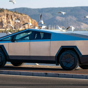 Tesla Finally Builds First Cybertruck Electric Pickup At Gigafactory ...