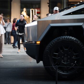 Tesla's Cybertruck Prototype Spotted Testing Shallow Waters, Prompting ...