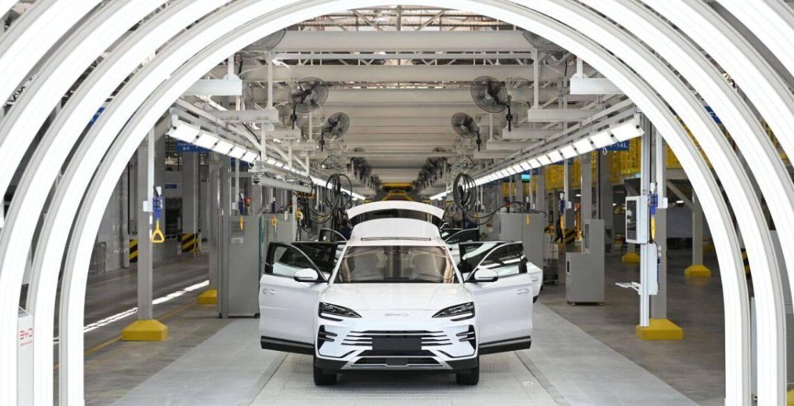 BYD's Xi'an Plant Hits Milestone as Annual Vehicle Production Exceeds 1 ...