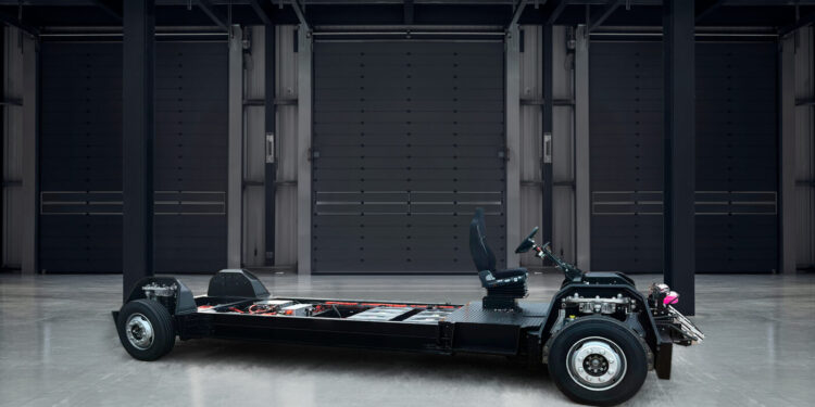 REE Automotive Unveils Next-Generation P7-S Stripped Chassis at ACT ...