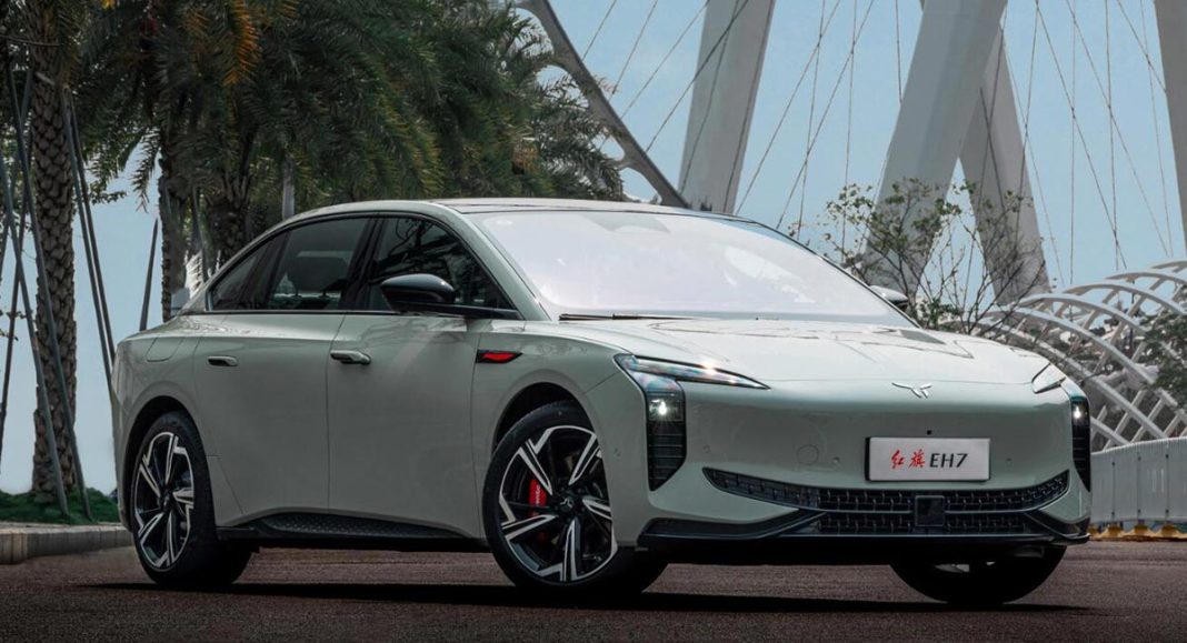 Hongqi Unveils EH7 Sedan and EHS7 SUV at 2024 Paris Motor Show, Marking European Expansion - EVMagz