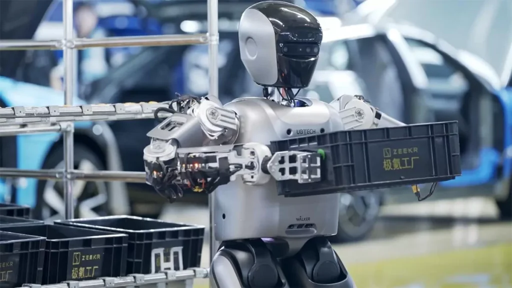 Zeekr Launches Pilot of Humanoid Robot in Factory Operations