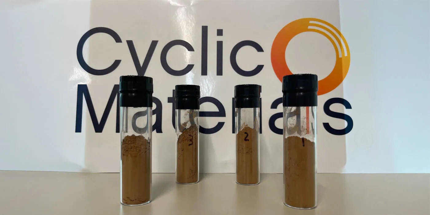 Cyclic Materials Secures $53 Million in Series B Funding to Expand Rare Earth Element Recycling ...