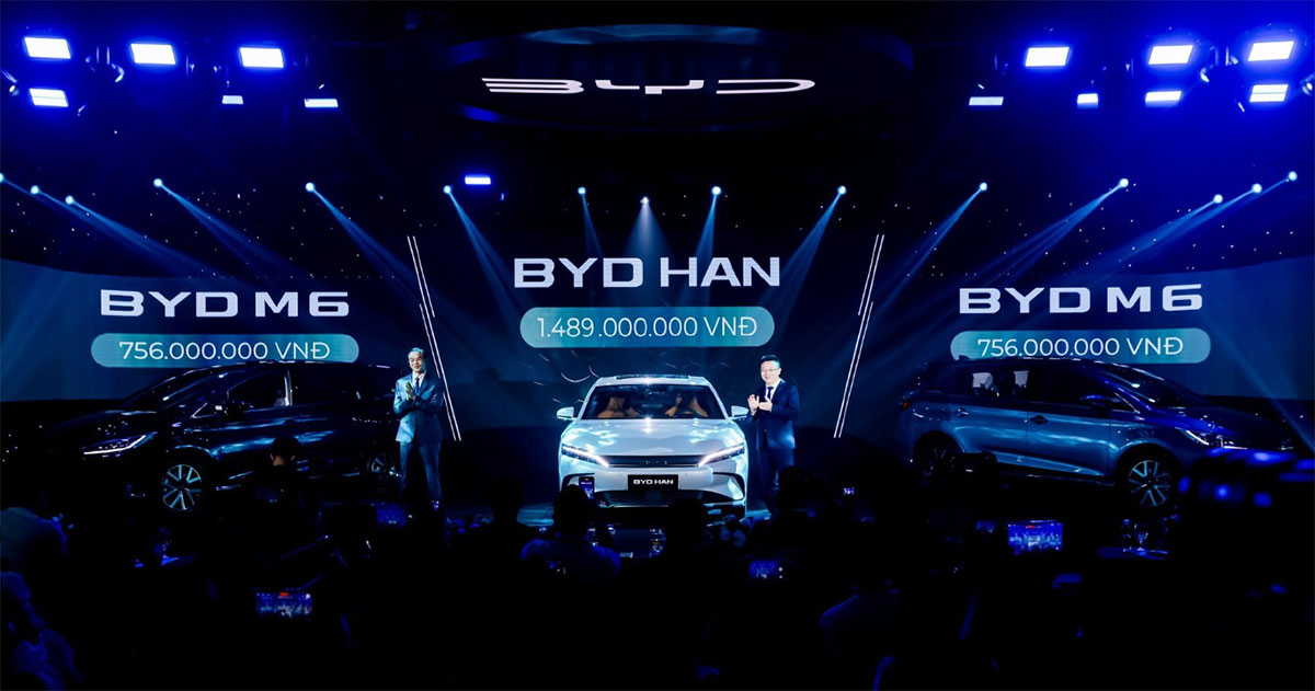 BYD Expands Presence in Vietnam with Two New Electric Models