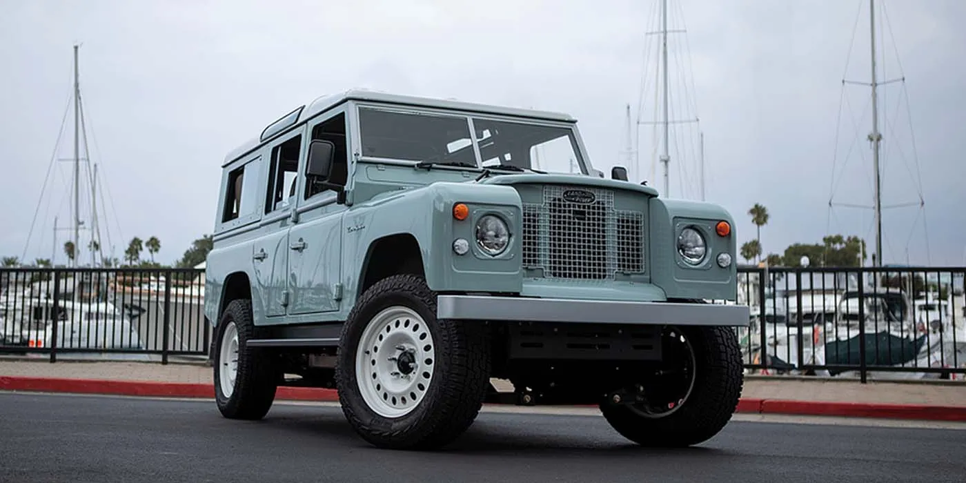 Zero Labs Unveils Reimagined All-Electric Land Rover Series 109 ...