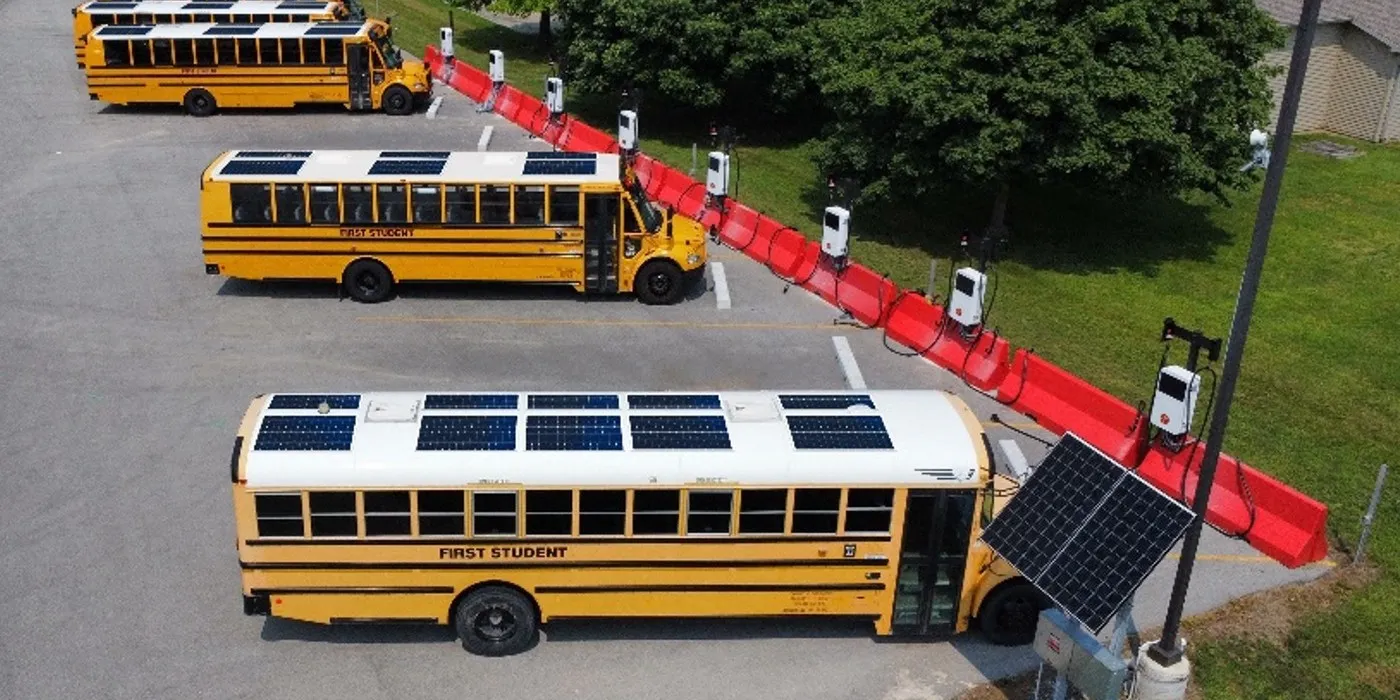 First Student and Con Edison Launch Solar-Powered V2X Hub with Electric ...