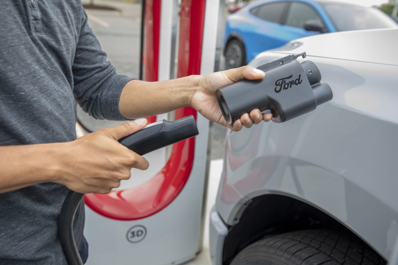 Ford Begins Shipping New Adapter for Access to Tesla Superchargers in ...