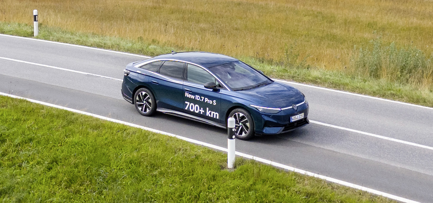 Volkswagen Team Switzerland Completes 794 km on a Single Charge in ID.7 ...