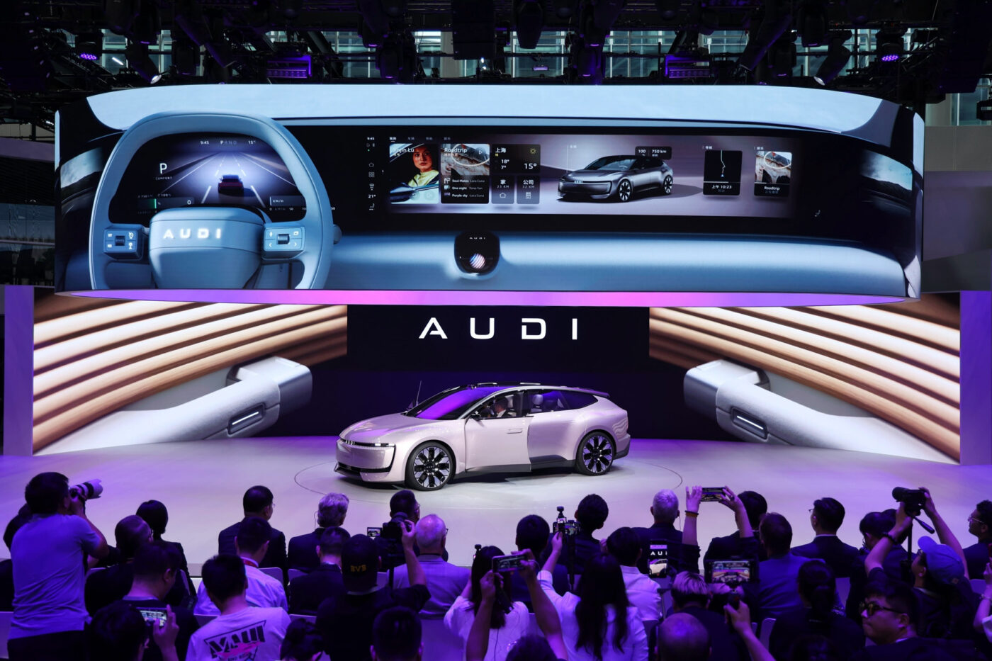 Audi Showcases New Electric Vehicles for Chinese Market at Guangzhou ...