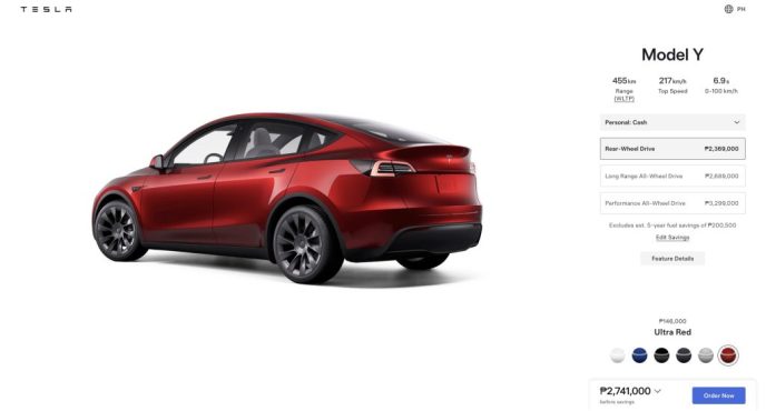Tesla Officially Launches Model 3 and Model Y in the Philippines with ...