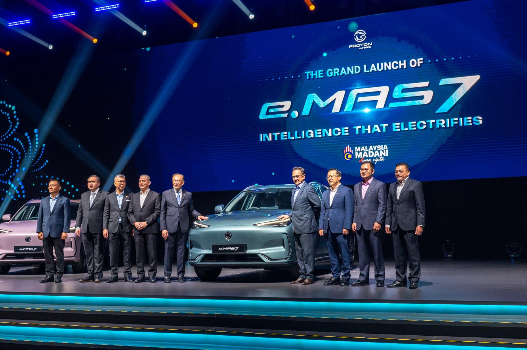 Proton Launches e.MAS 7, Its First Electric Vehicle, as Malaysia Expands EV Market