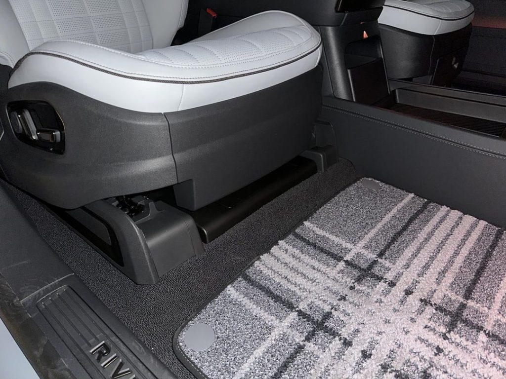 Rivian Removes Under-Seat Storage Compartment from Gen 2 R1T and R1S Models