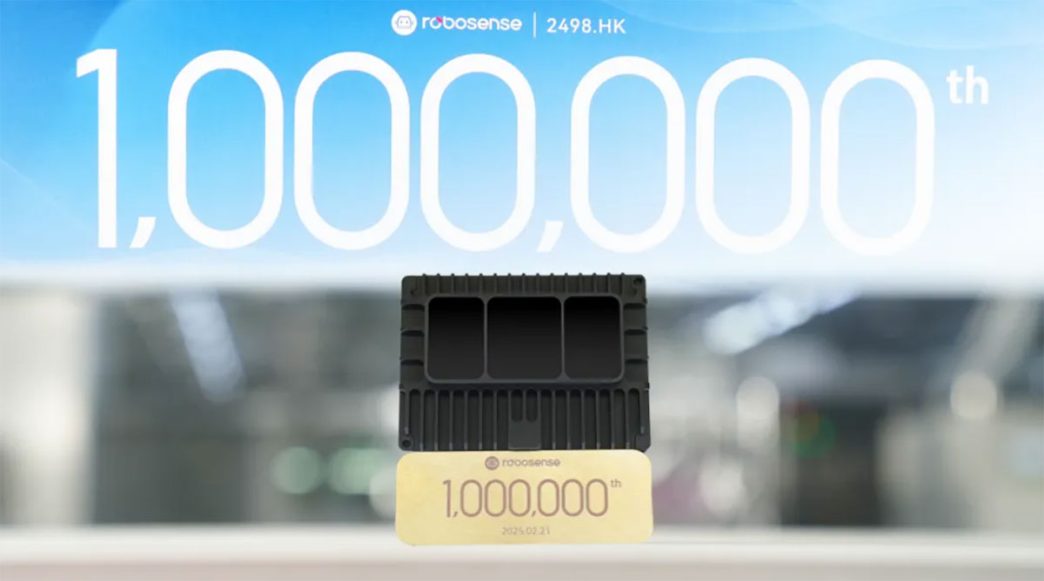 RoboSense Hits One Million LiDAR Deliveries, Expands Focus on Robotics ...