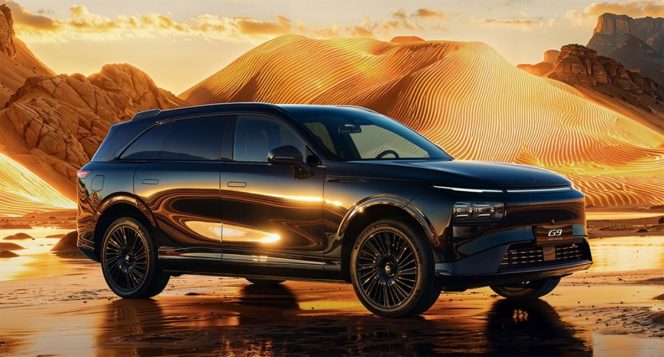 Xpeng Teases 2025 G9 SUV Refresh, Highlighting AI and Performance Upgrades