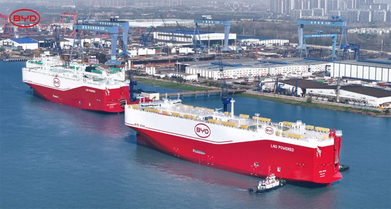 BYD Begins Sea Trials for High-Capacity Car Carriers as Overseas ...