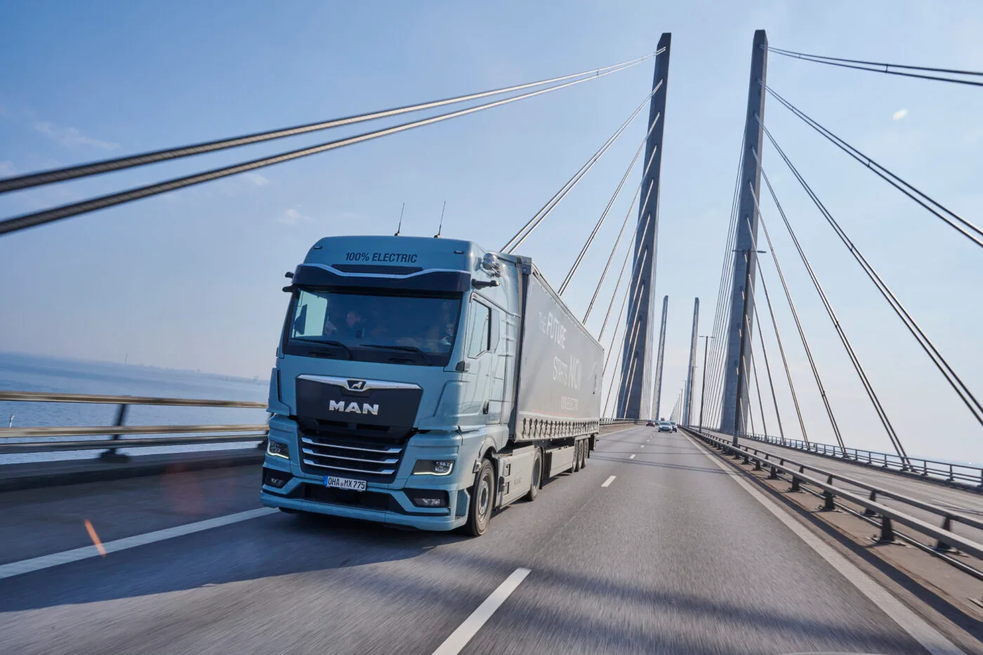 MAN's eTGX Electric Truck Completes 3,400-Km Journey from Sweden to Munich