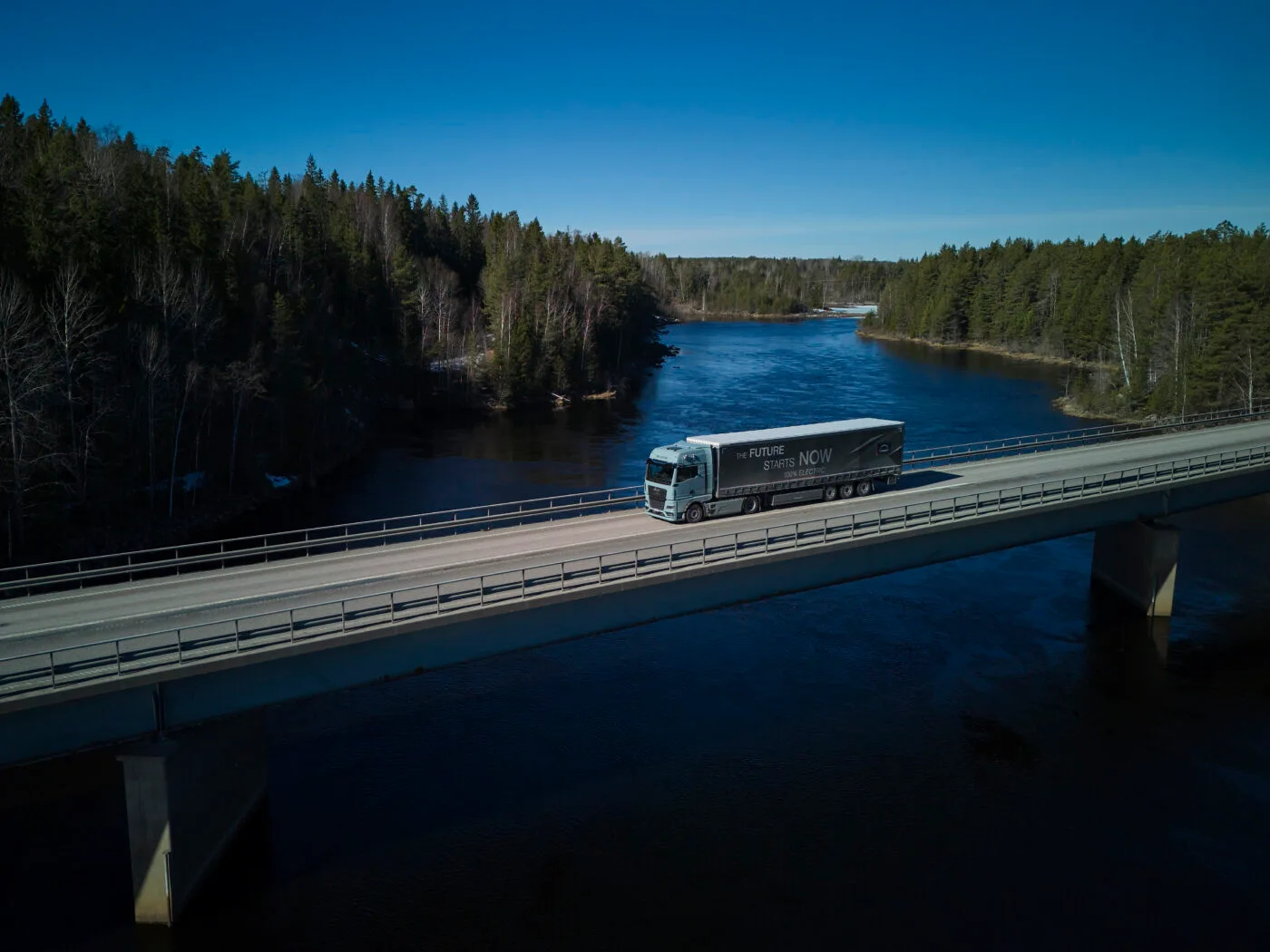 MAN's eTGX Electric Truck Completes 3,400-Km Journey from Sweden to Munich
