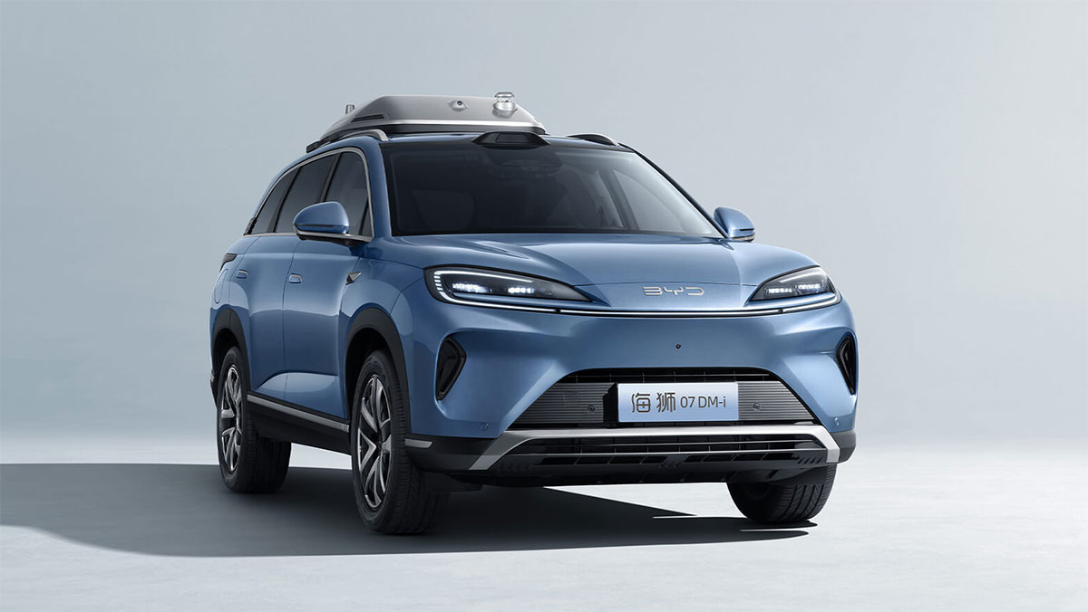 BYD Launches Sealion 07 DM-i Hybrid SUV with Up to 1,320 km Range and Smart Driving Tech