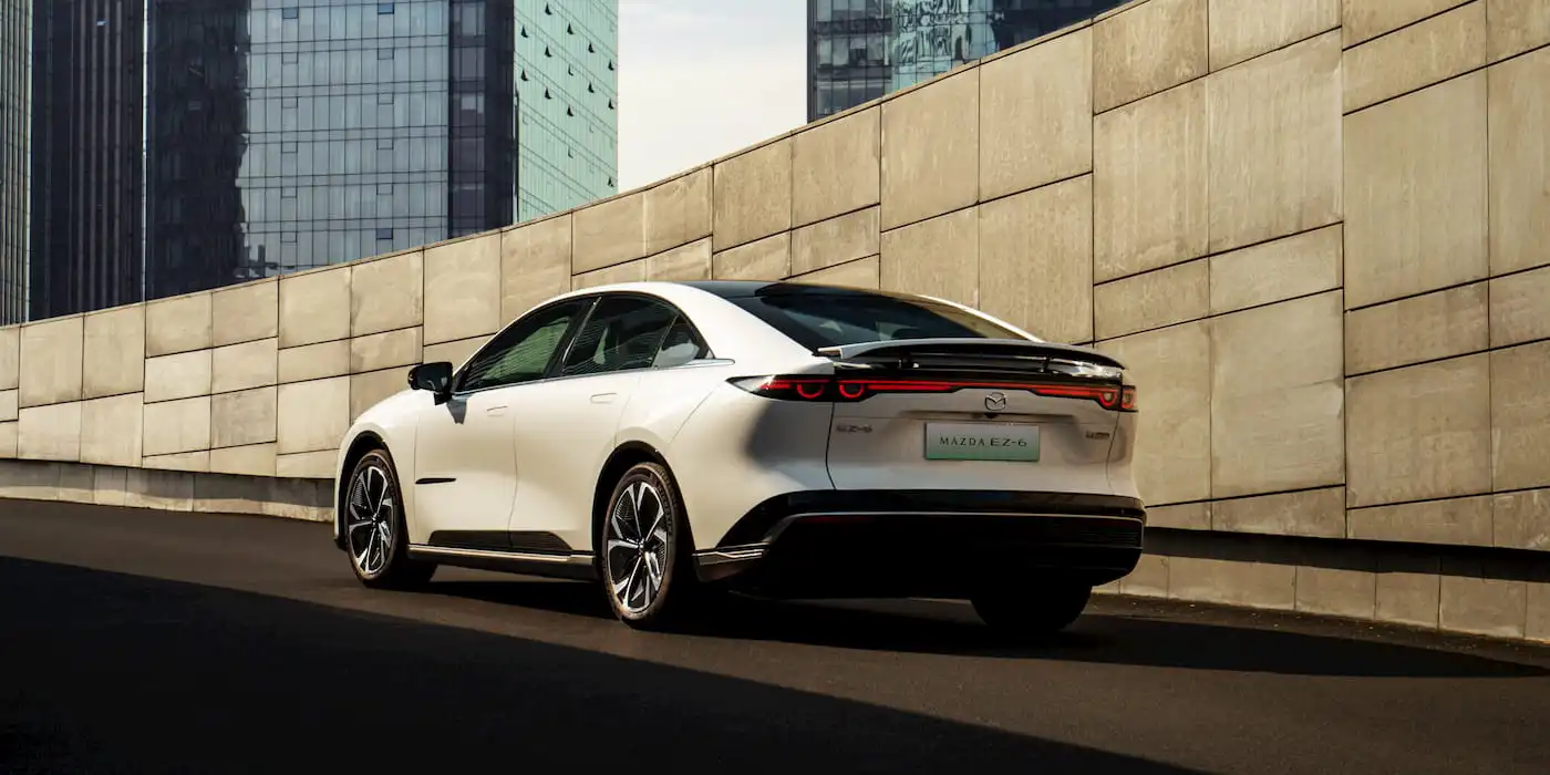 Mazda Unveils Sporty EZ-6 Electric Sedan as Global Launch Nears - EVMagz