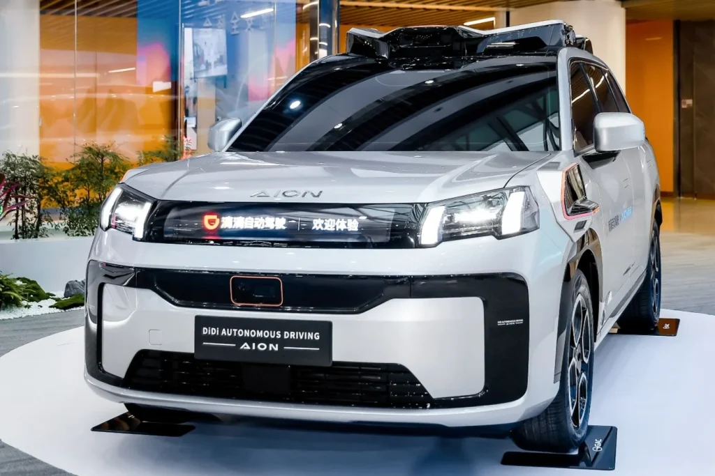 GAC Aion and DiDi Unveil Level 4 Autonomous EV with 10 LiDAR Units and Multi-Layer Safety ...