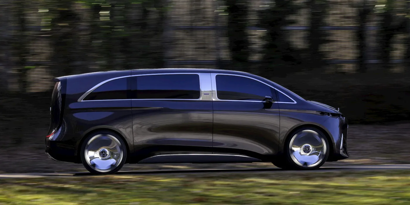 Mercedes Unveils Vision V, an Ultra-Luxury Electric Van Previewing ...
