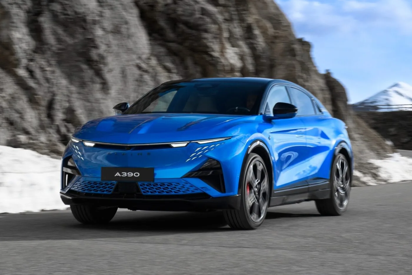 Renault's Alpine Unveils A390 Electric Sport Fastback with Three-Motor ...