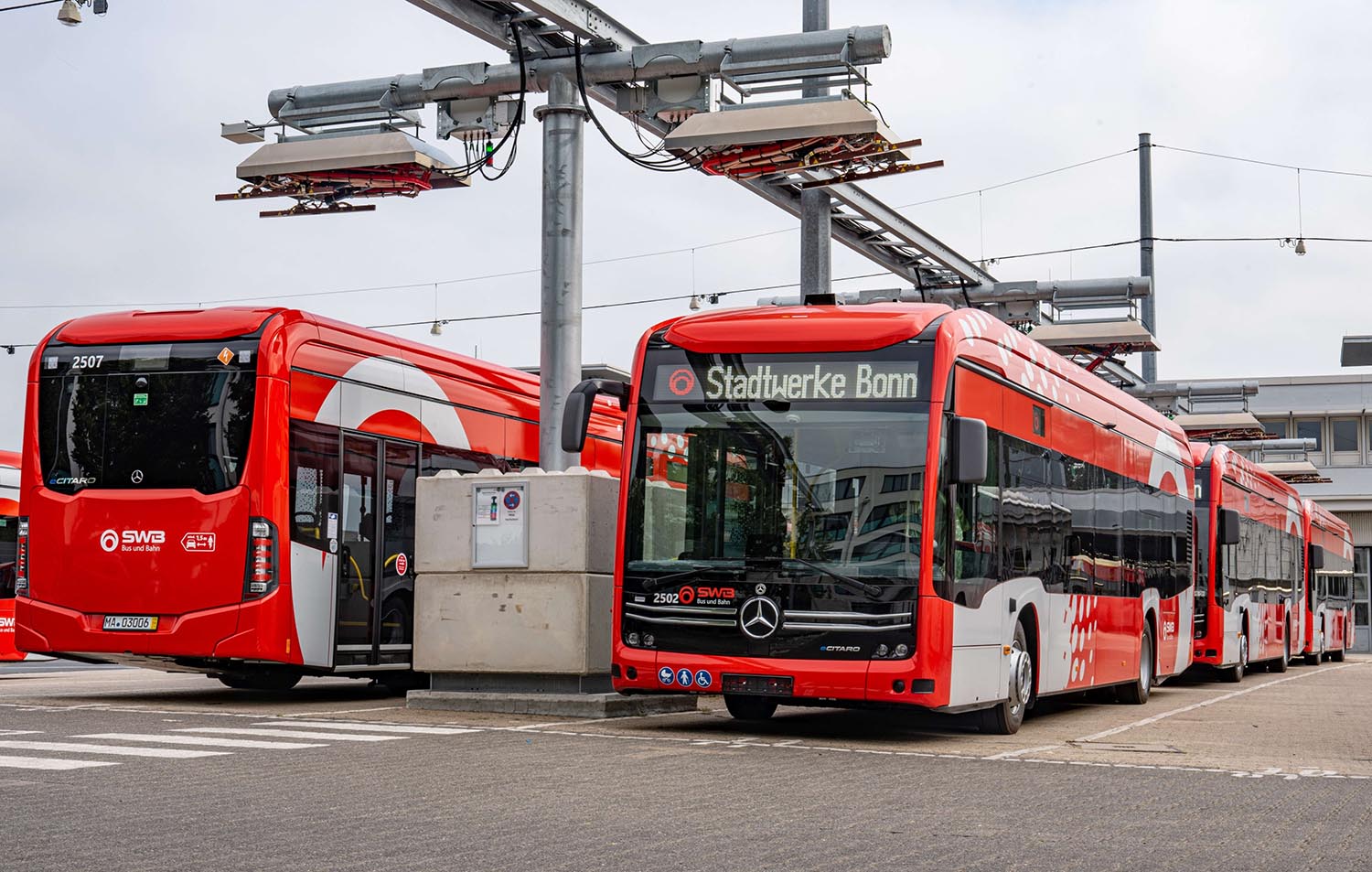 Daimler Buses Delivers Ten Mercedes-Benz eCitaro Electric Buses To Bonn ...