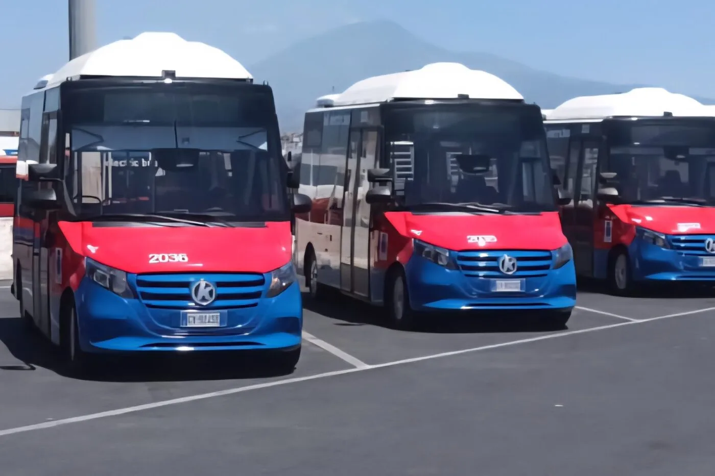 Austria’s K-Bus Delivers Ten Electric Minibuses To Italian City Of Catania