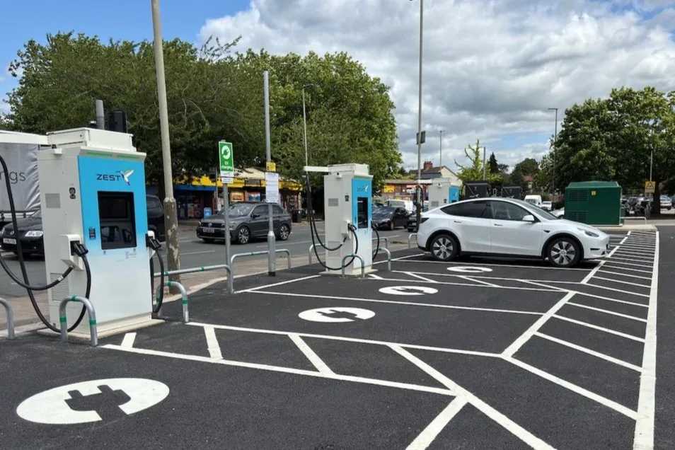 Zest Opens 10-Bay Ultra-Fast EV Charging Hub in Leicester