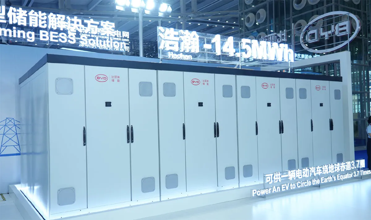 BYD Launches Next-Generation Haohan Energy Storage System