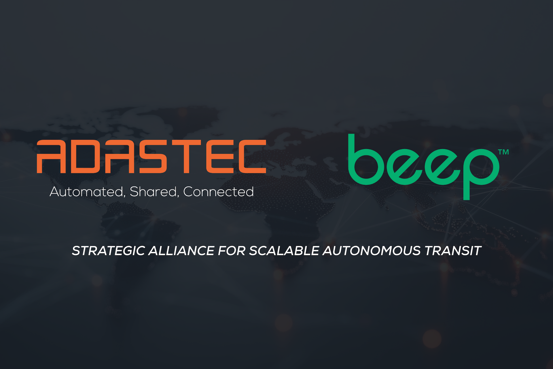 ADASTEC, Beep Partner to Roll Out Autonomous Transit in Georgia and Florida