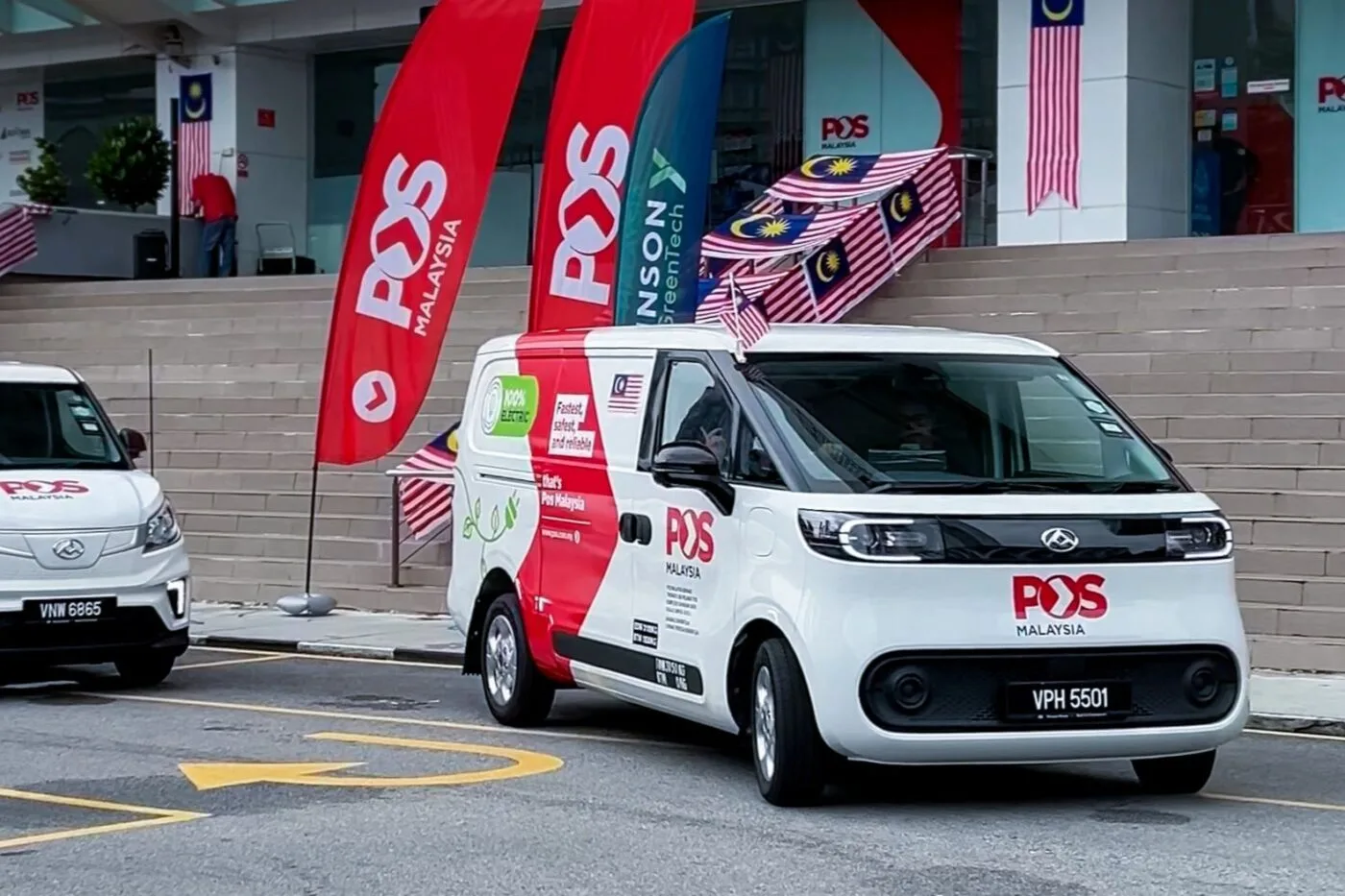 Pos Malaysia Adds 136 Maxus eDeliver 3 Electric Vans to Nationwide Fleet