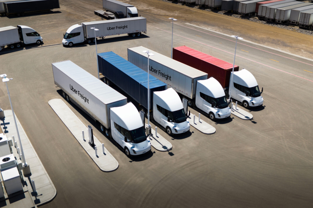 Uber Freight Partners With Tesla to Launch EV Truck Program