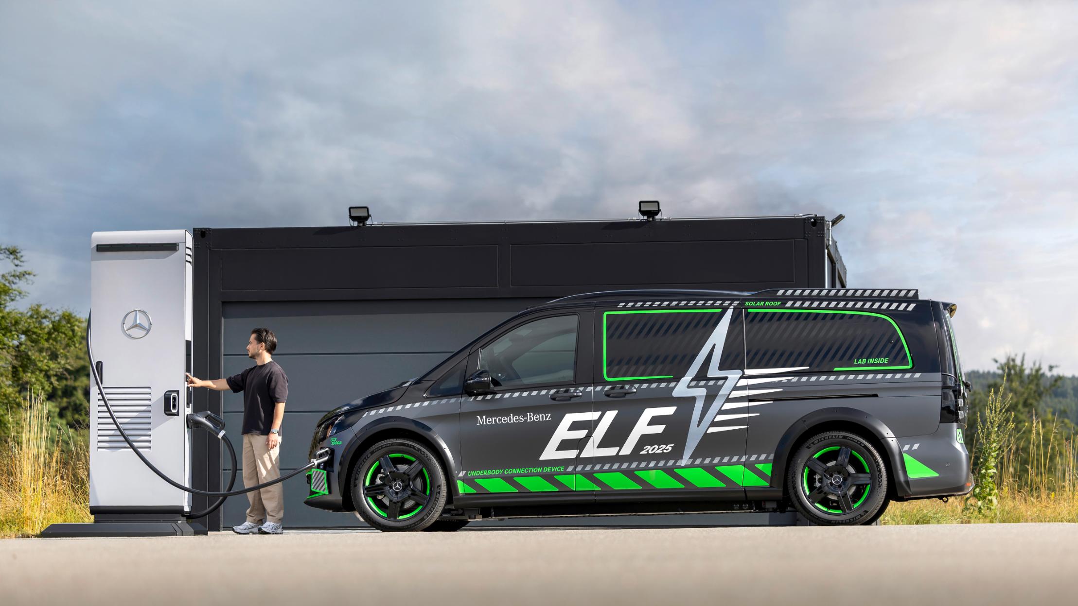 Mercedes-Benz Tests Experimental ‘ELF’ Van to Explore Future of ...