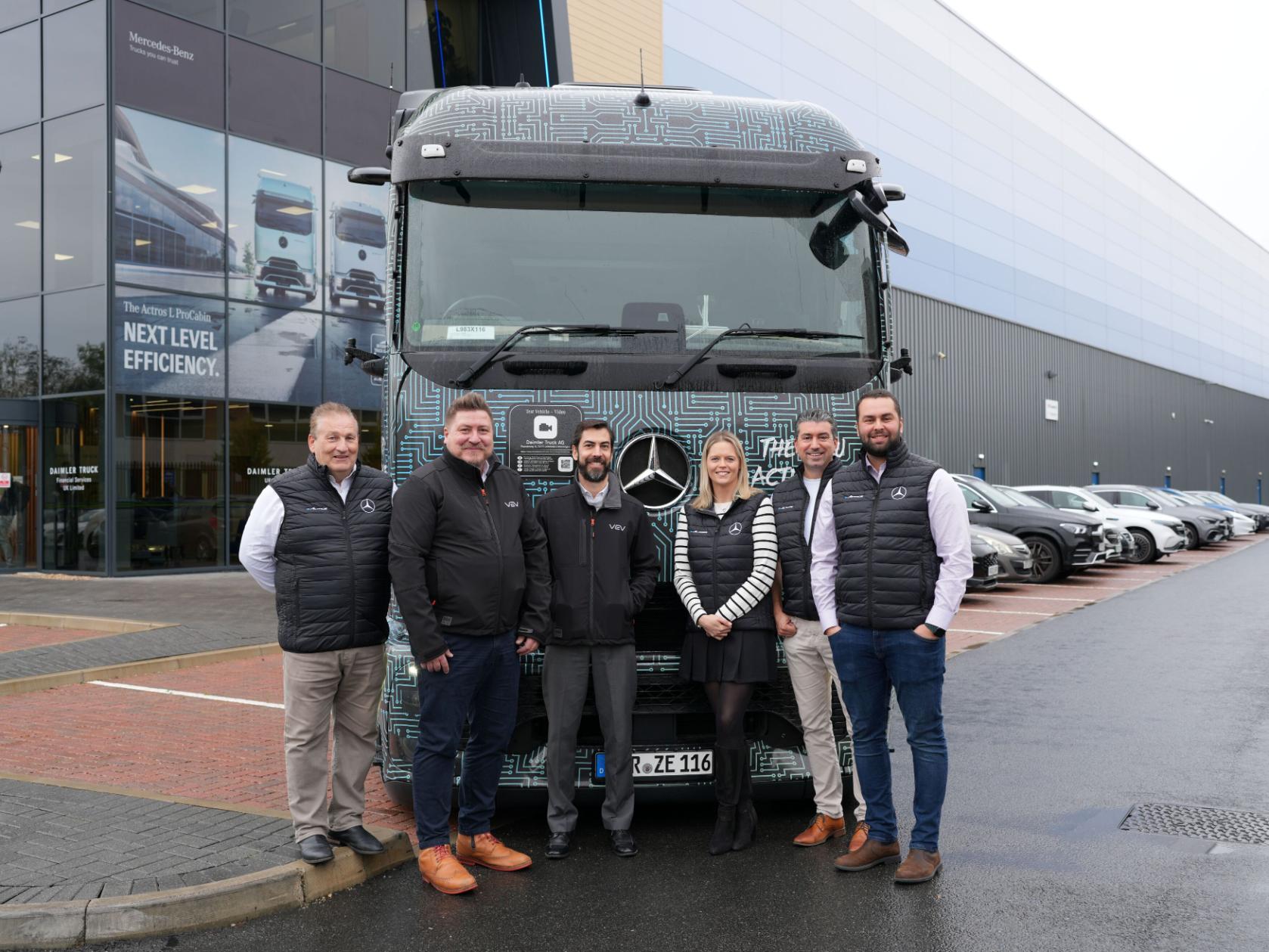 Mercedes-Benz Trucks Adds VEV As TruckCharge Partner In UK Electric HGV ...
