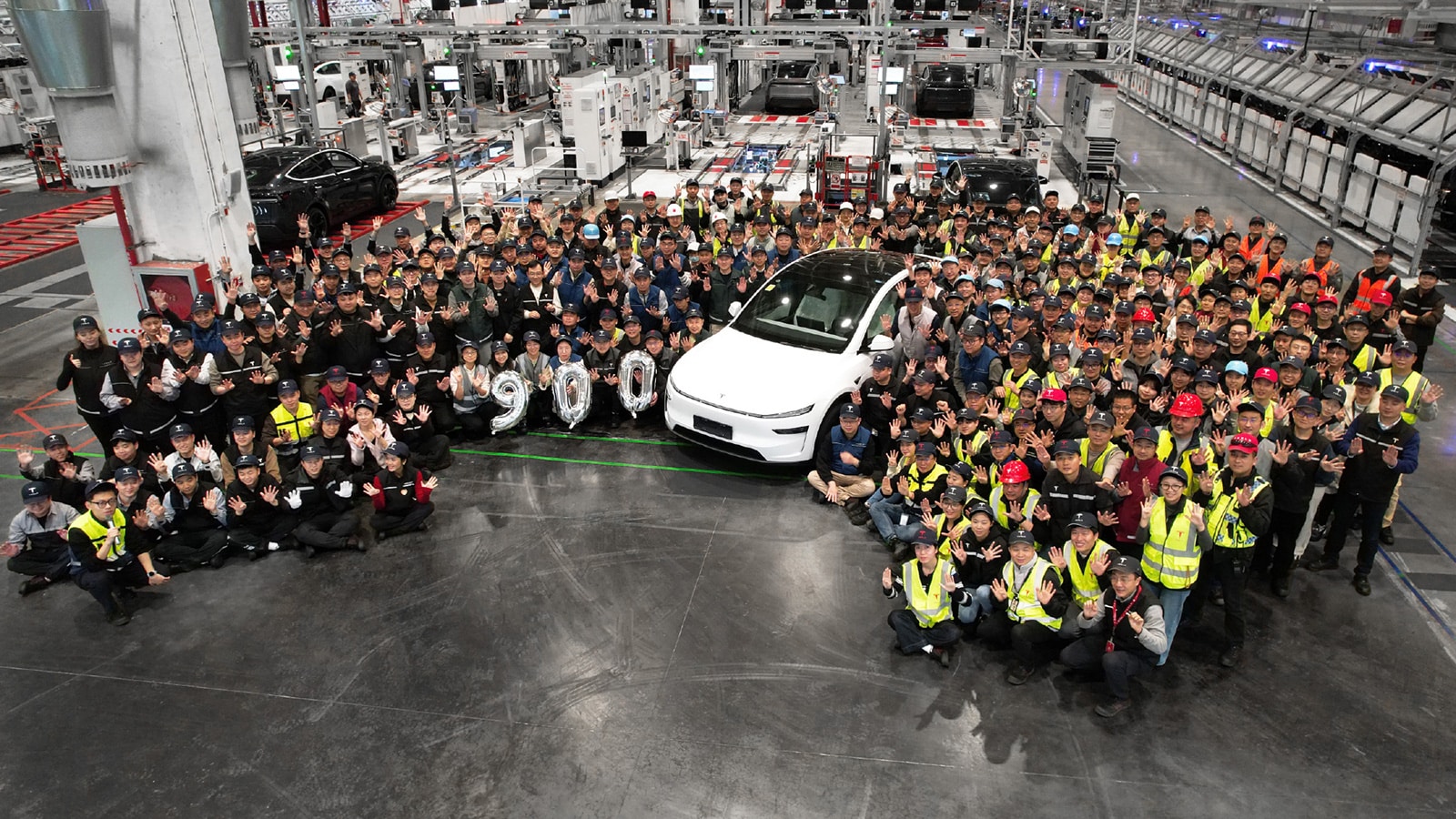 Tesla Marks Production of 9 Millionth Vehicle at Shanghai Factory