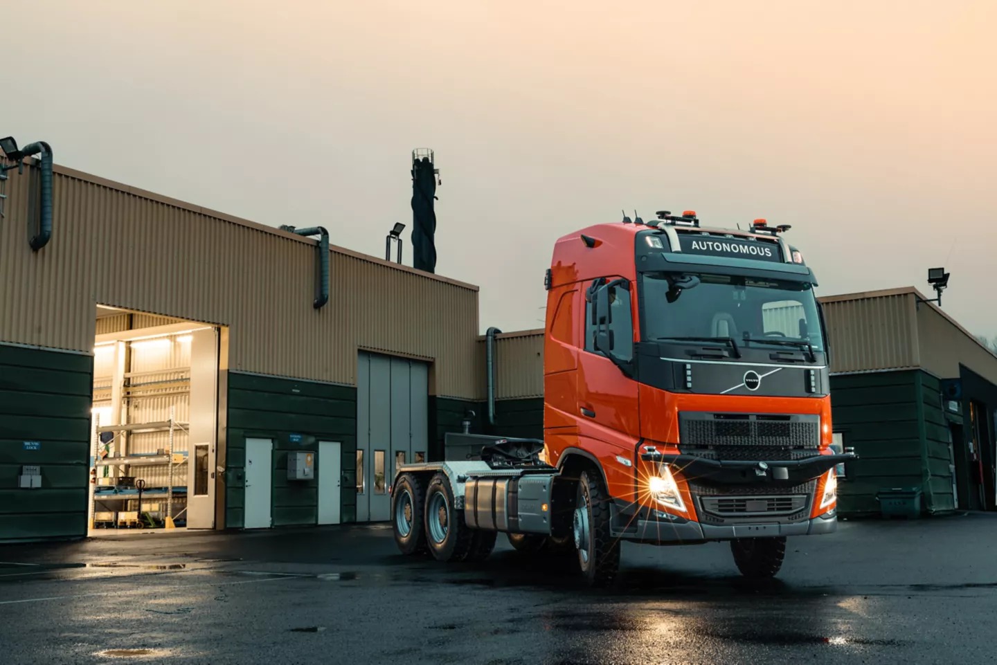 Volvo Begins Factory Production of FH Autonomous Mining Trucks in Sweden