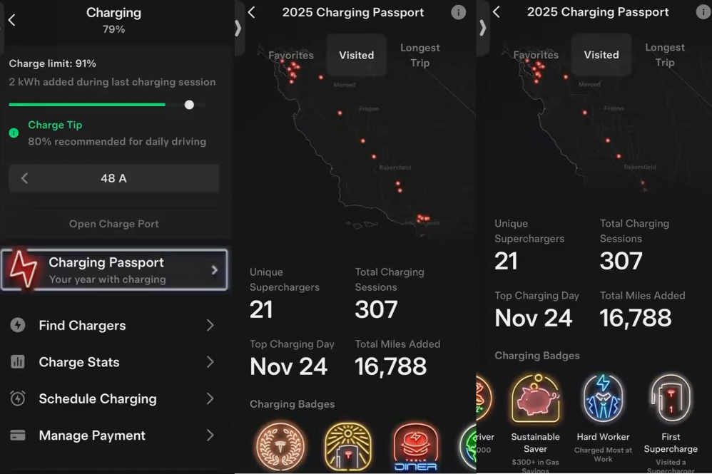 Tesla Introduces ‘Charging Passport’ Feature to Gamify Annual Charging ...