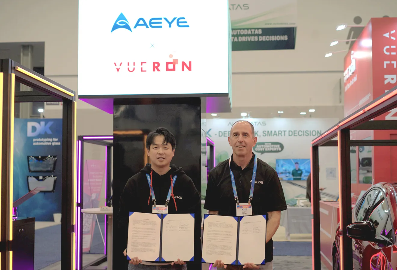 AEye Partners With Vueron to Add Real-Time 3D Perception to OPTIS Platform
